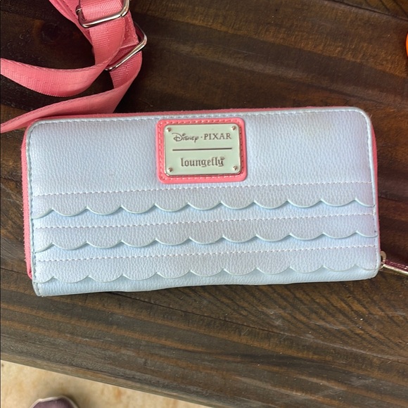 Loungefly | Bags | Loungefly Disney Pixar Scallop Wallet | Poshmark
